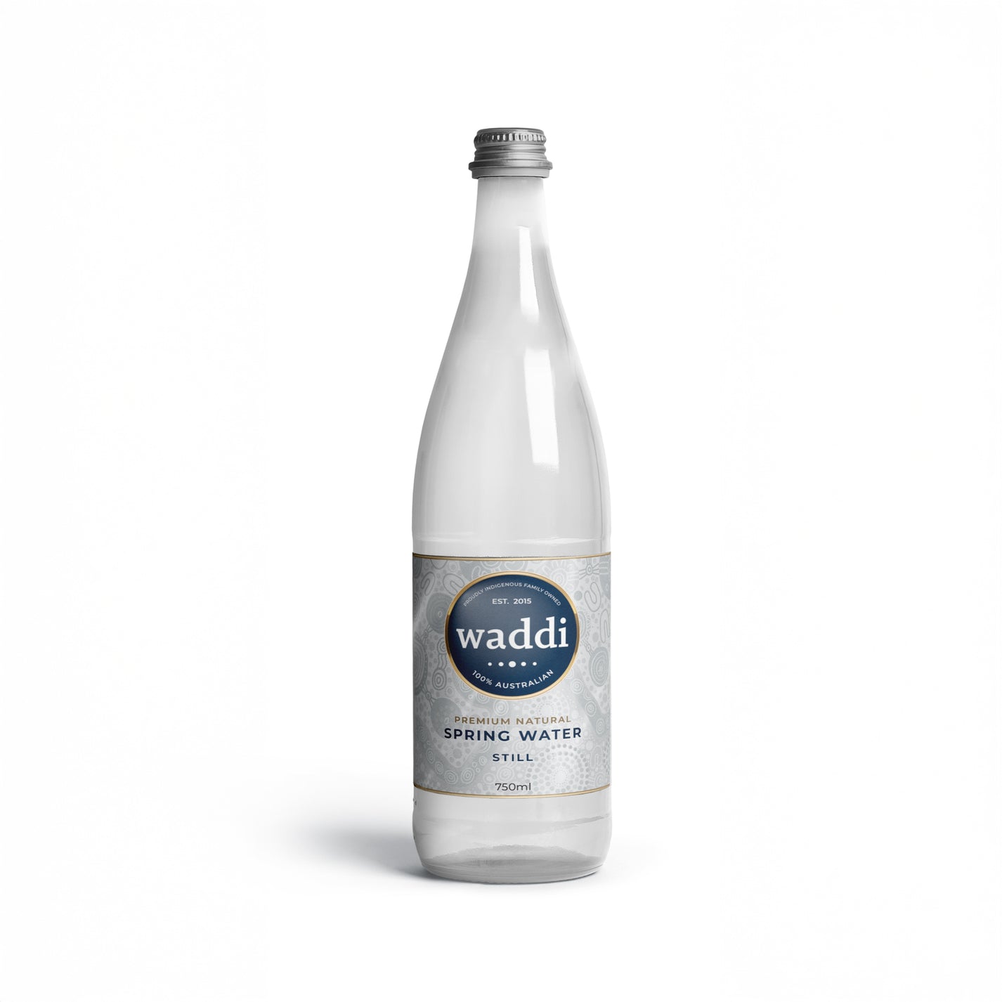 Premium Still Spring Water - 750ml - 12pk Glass – Waddi Springs